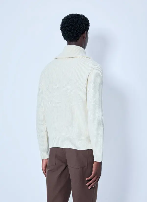 Moncler Ribbed Cotton Sweater