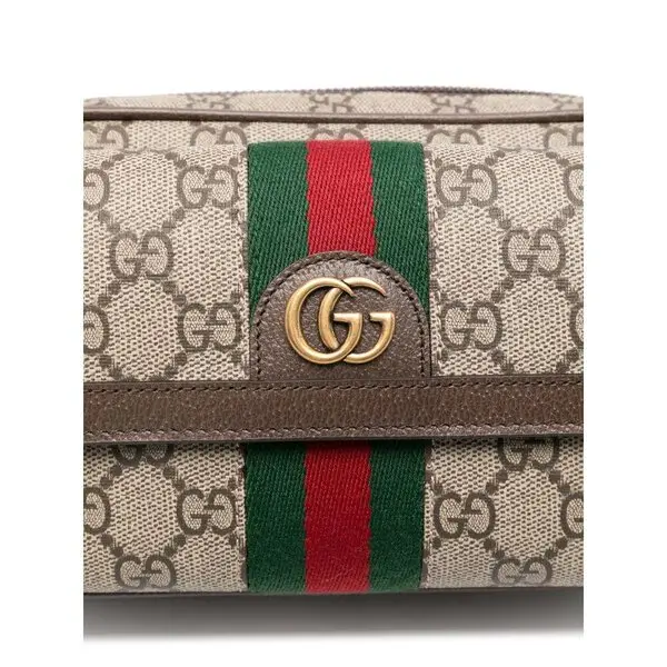 Gucci Classic Gg Canvas Shoulder Bag - Cream