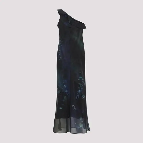 Giorgio Armani One-shoulder Long Dress