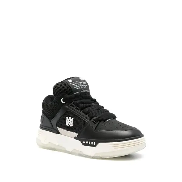 Amiri Ma-1 Leather Low-top Sneakers - White