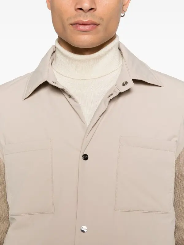 Herno Panelled Point Collar Jacket