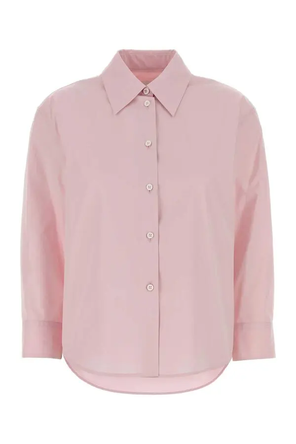 JIL SANDER Poplin Shirt - Pink