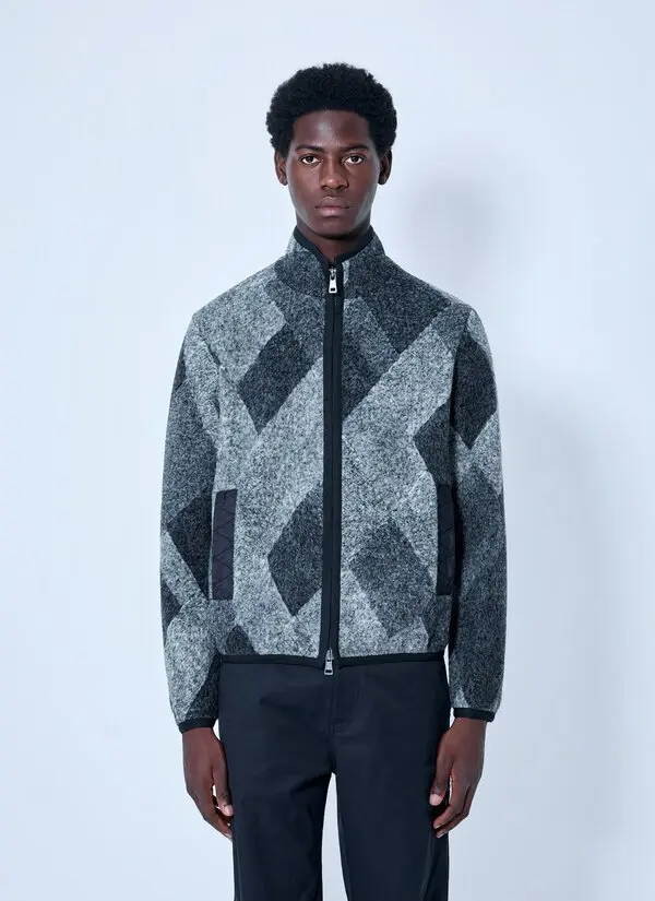 Moncler Zip Up Cardigan