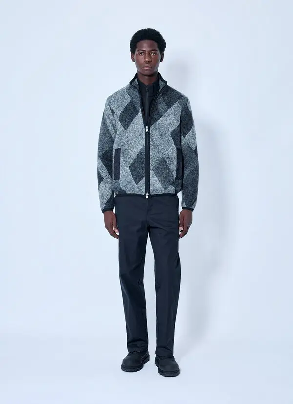Moncler Zip Up Cardigan
