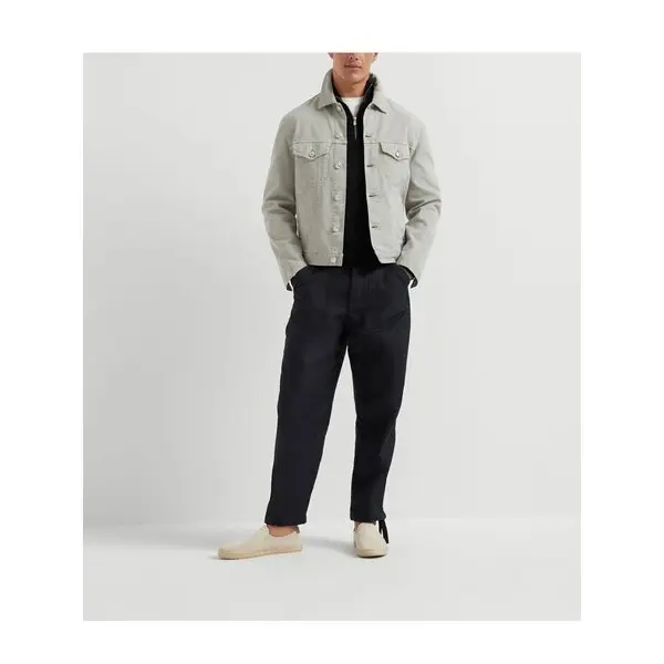 Brunello Cucinelli Grey Jackets Denim Jackets