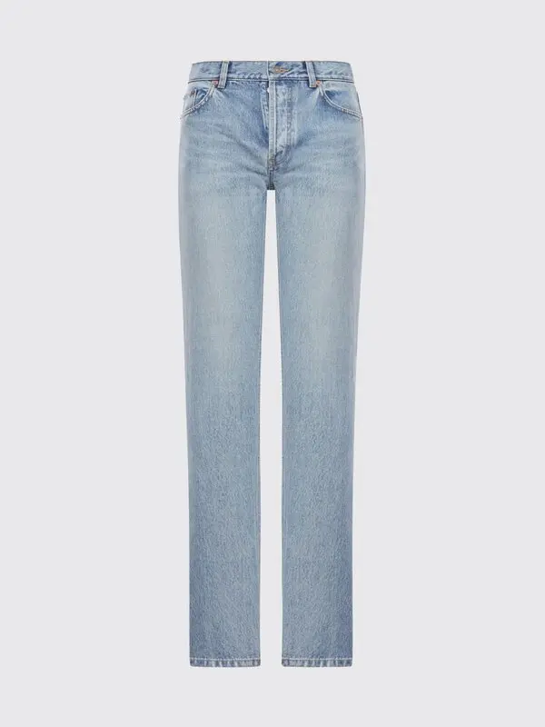 Saint Laurent Straight Denim Jeans