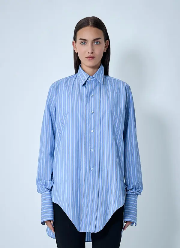 MAISON MARGIELA Button-down Shirt - Blue
