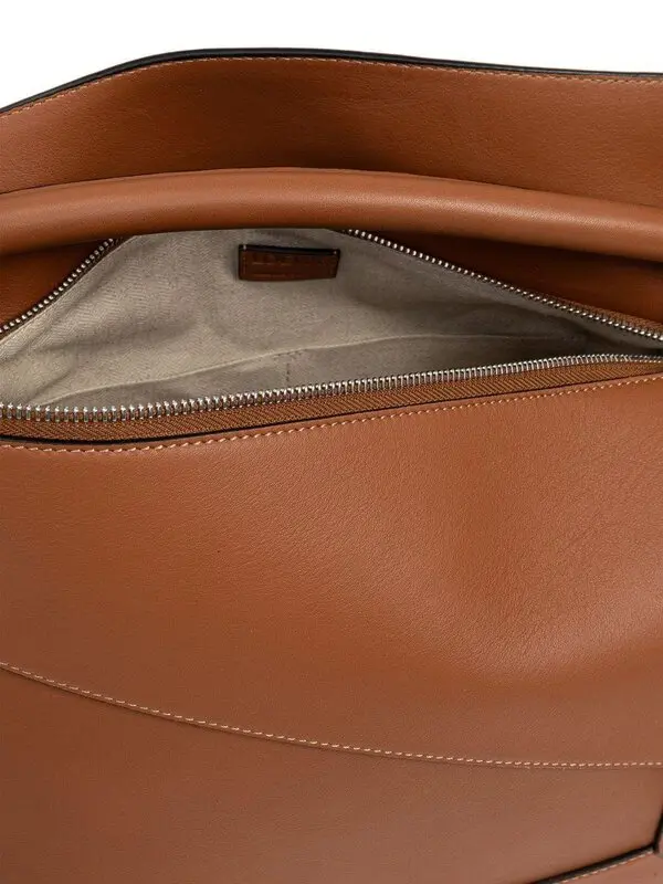 Loewe Large Puzzle Bag - Brown