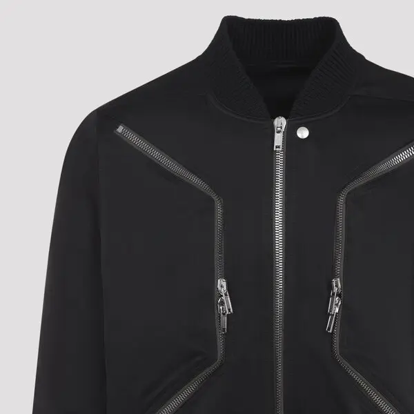 Rick Owens Heizer Flight Jacket - Black