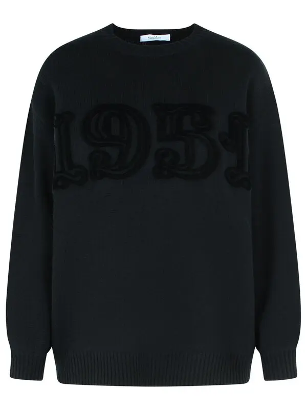 Max Mara Wool And Cashmere Sweater - Black