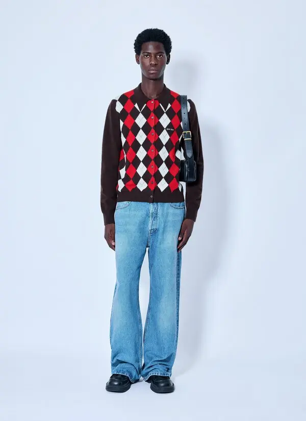 Miu Miu Five-pocket Washed Denim Jeans