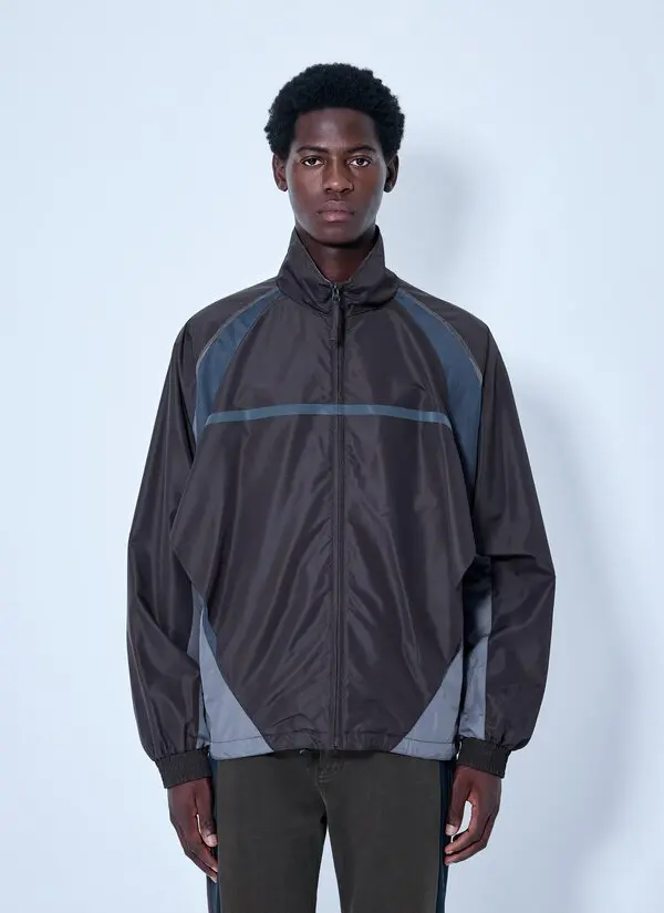 MAISON MARGIELA Tracksuit Windbreaker Jacket - Brown