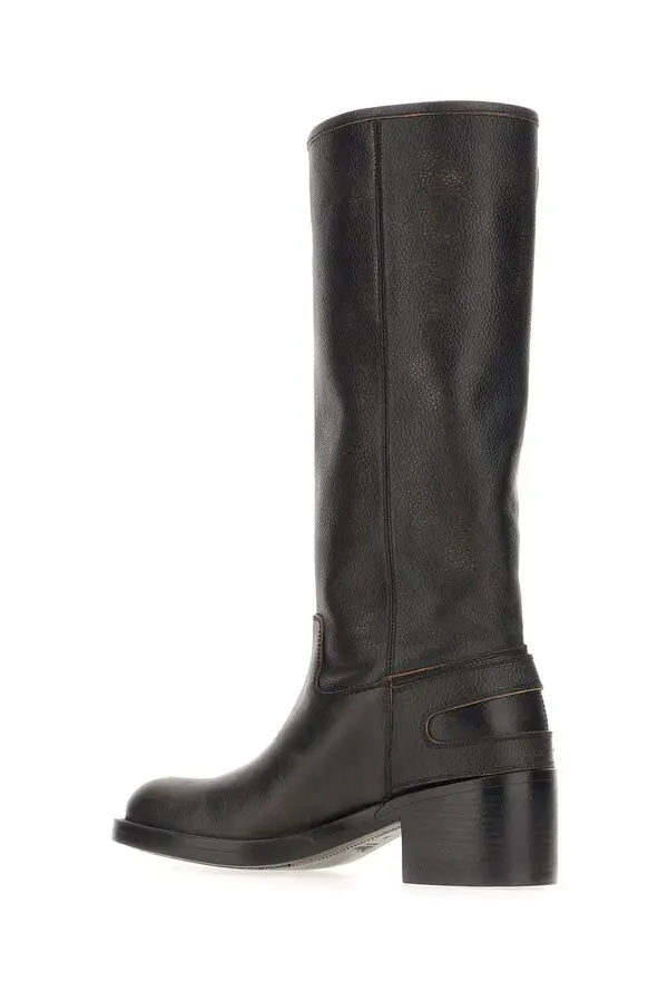 Chloé Leather Knee-high Boots - Multicolor