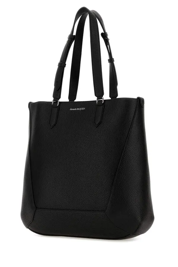 Alexander McQueen Leather Medium Edge Shopping Bag
