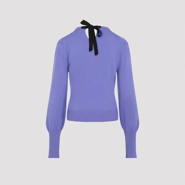 LANVIN Gros Grain Detail Jumper