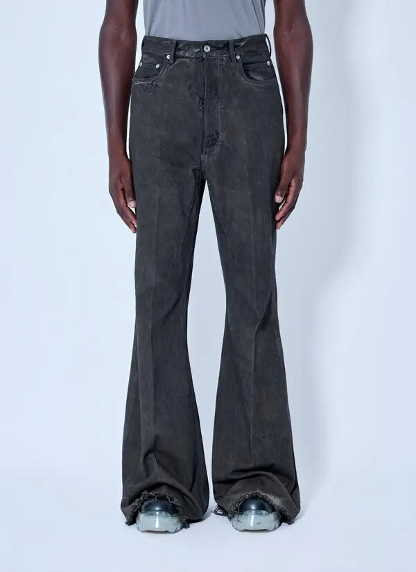 Rick Owens Bolan Bootcut Jeans - Gray