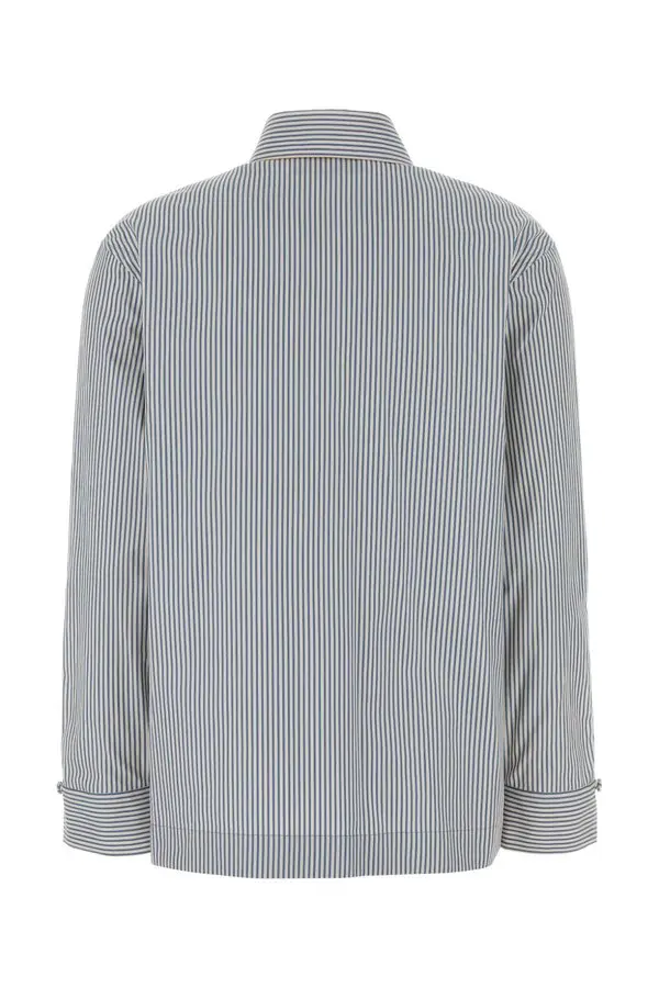 Fendi Embroidered Poplin Shirt