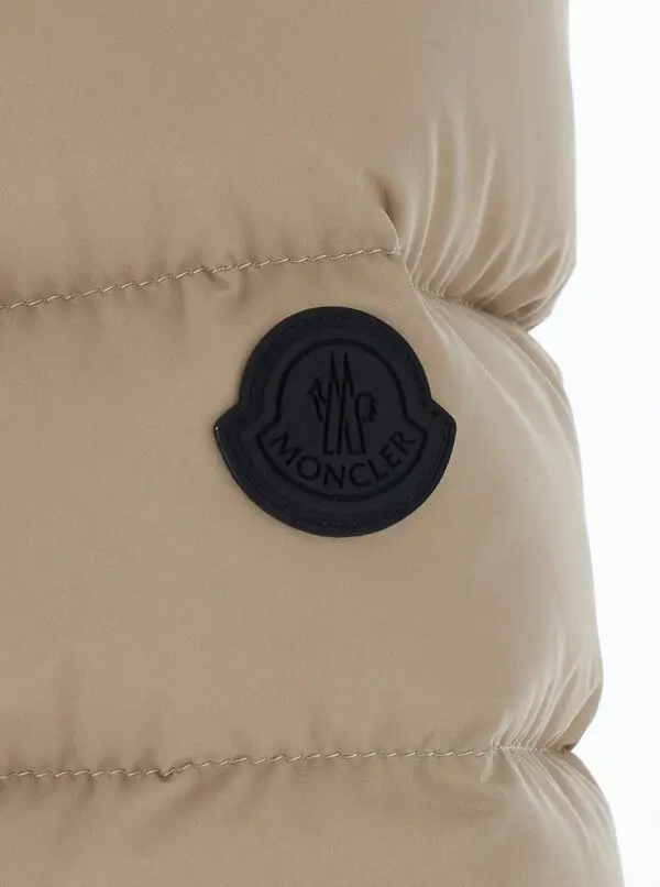 Moncler Herbes Technical Down Jacket With Hood - Multicolor