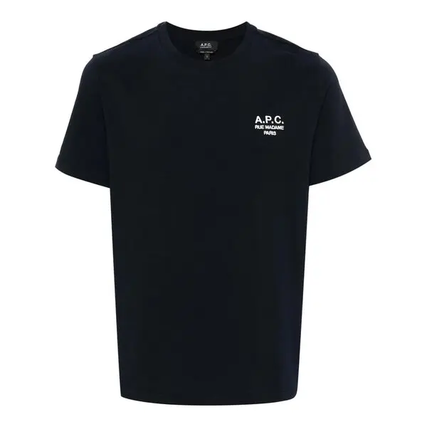 A.p.c. Cotton Jersey T-shirt - Blue