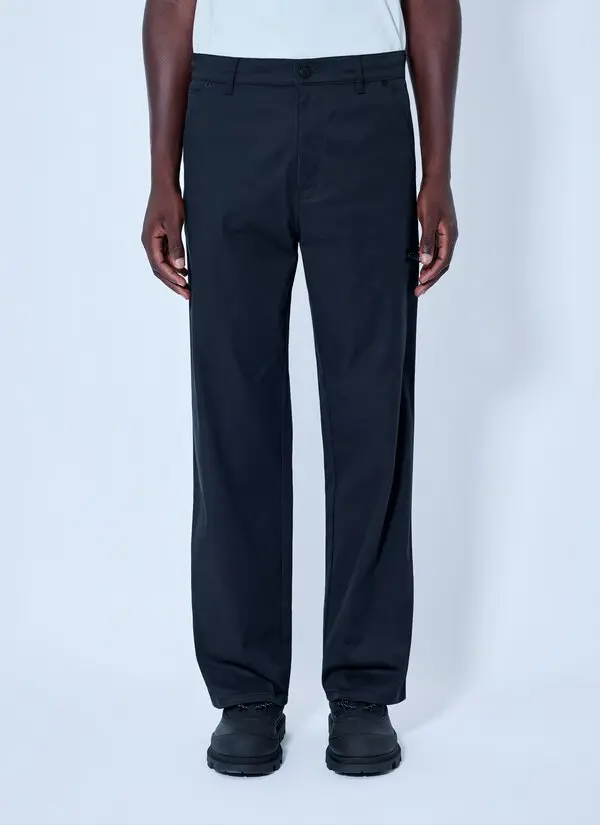 Moncler Mid Rise Tailored Trousers - Black