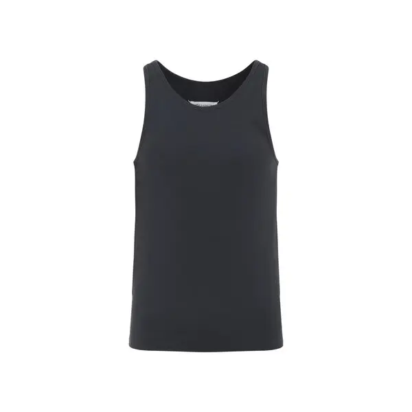 MAISON MARGIELA Cotton Tank Top - Gray