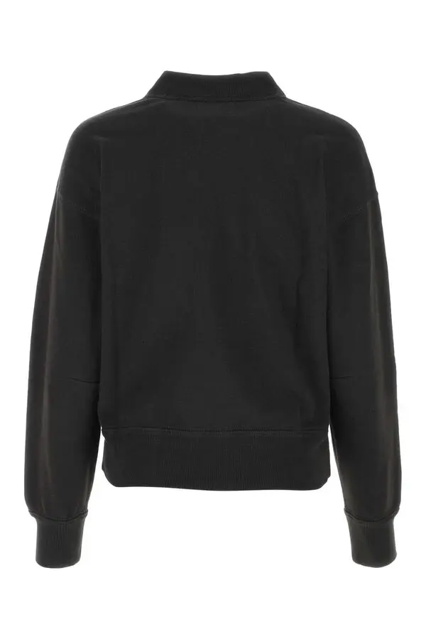 Isabel Marant Étoile Slate Cotton Moby Sweatshirt - Black