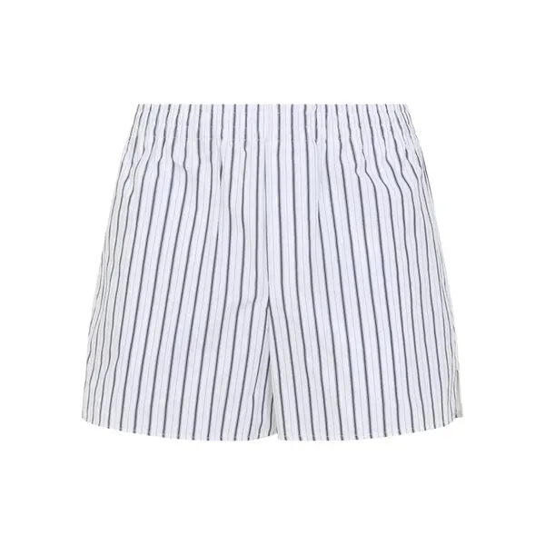 AMI Paris Elasticated Shorts - White