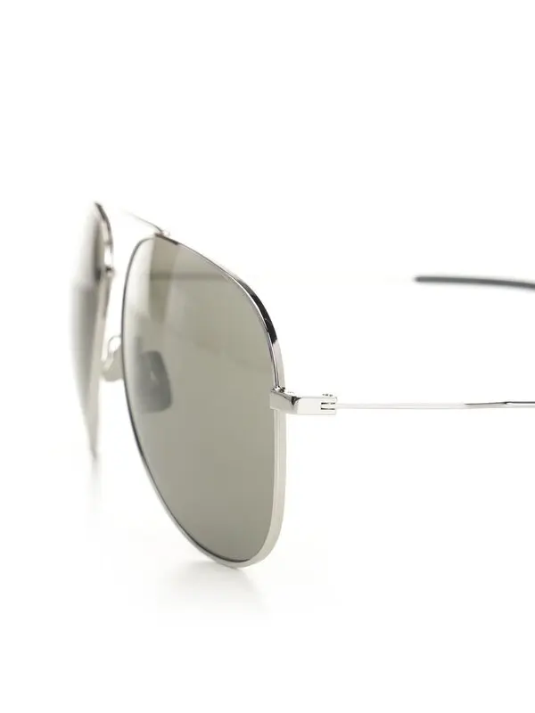Saint Laurent Aviator Sunglasses - Silver