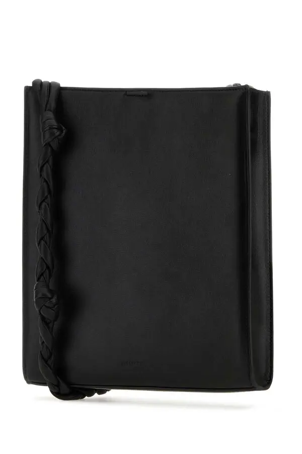 JIL SANDER Leather Medium Tangle Shoulder Bag