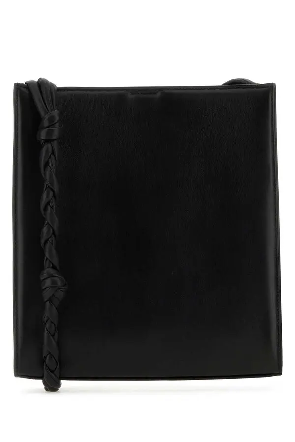 JIL SANDER Leather Medium Tangle Shoulder Bag