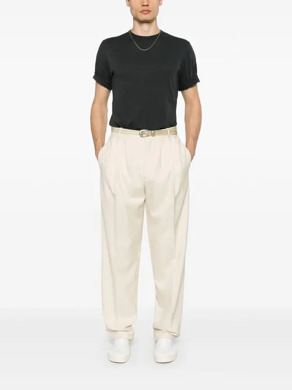 Saint Laurent Logo Cotton T-shirt