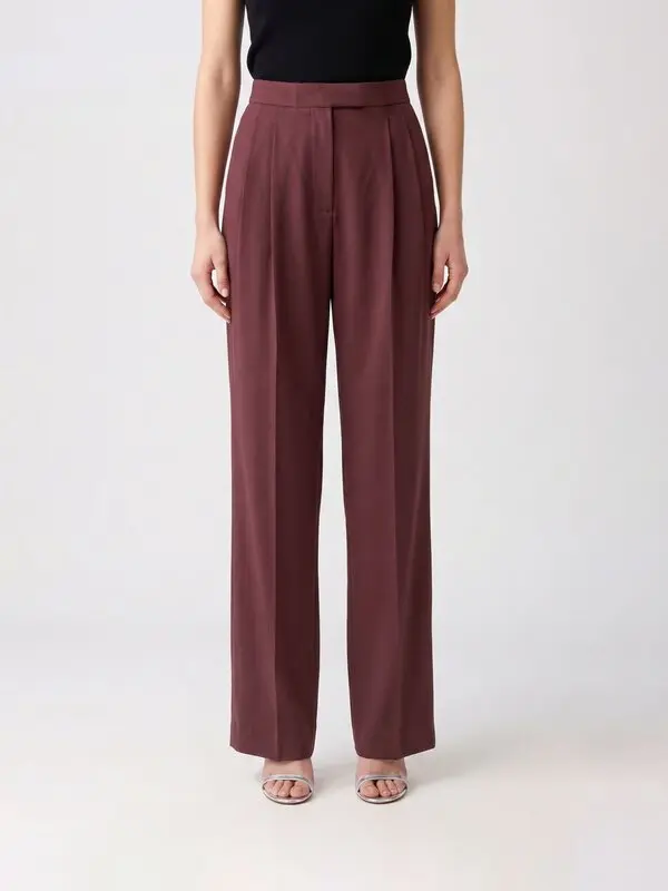 Saint Laurent Silk Tailored Trousers