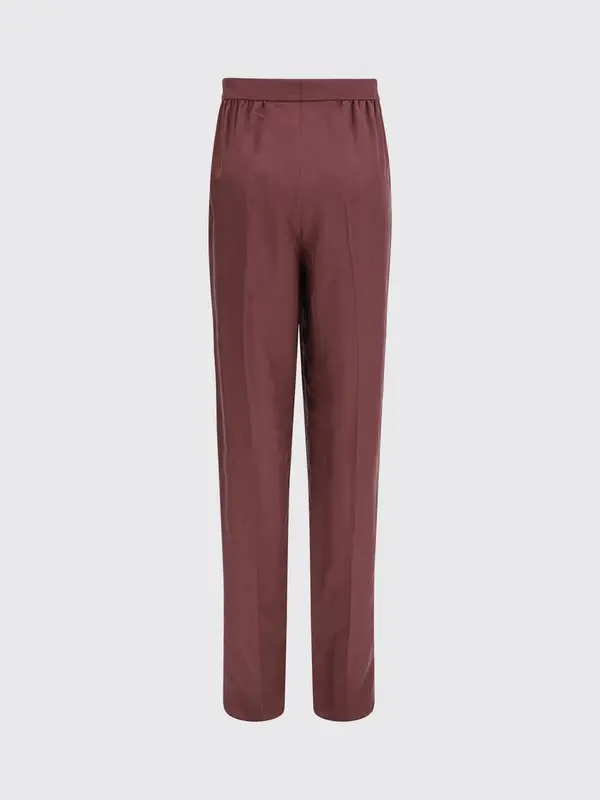 Saint Laurent Silk Tailored Trousers