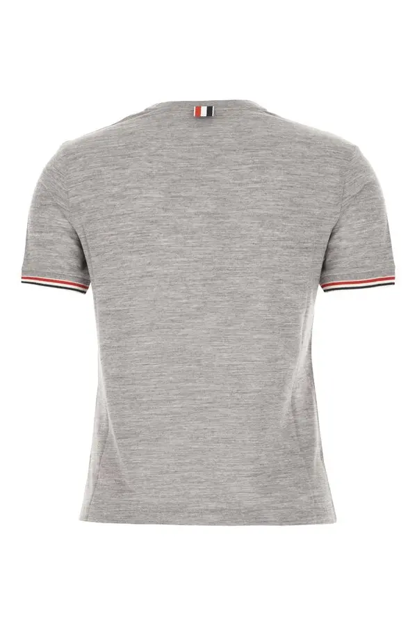 Thom Browne Short Sleeve T-shirt - Multicolor