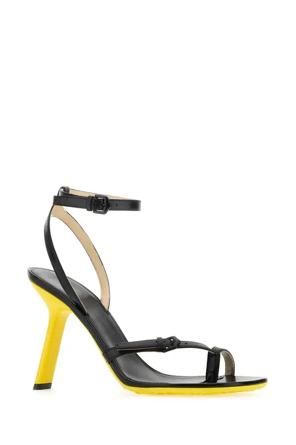 Loewe Leather Petal Sandals