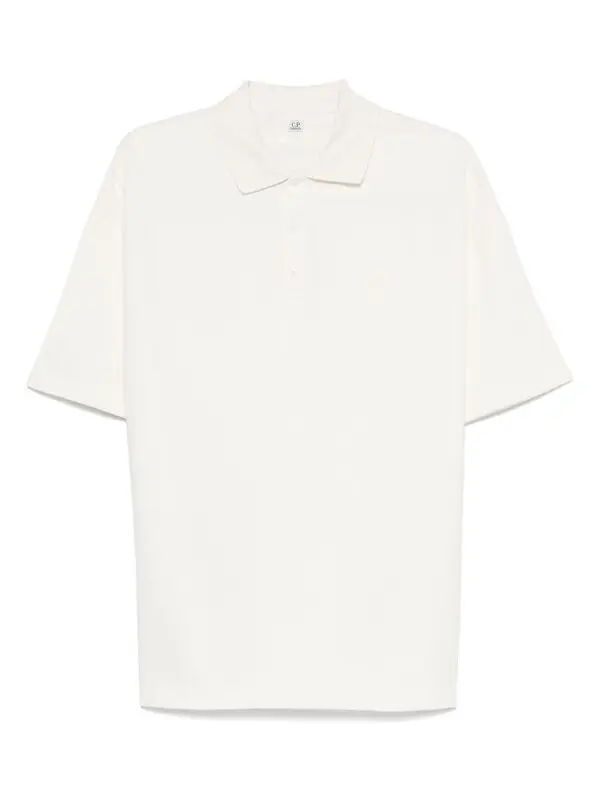 C.P. COMPANY Logo Cotton Polo Shirt