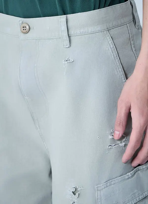 Balenciaga Cropped Cargo Pants