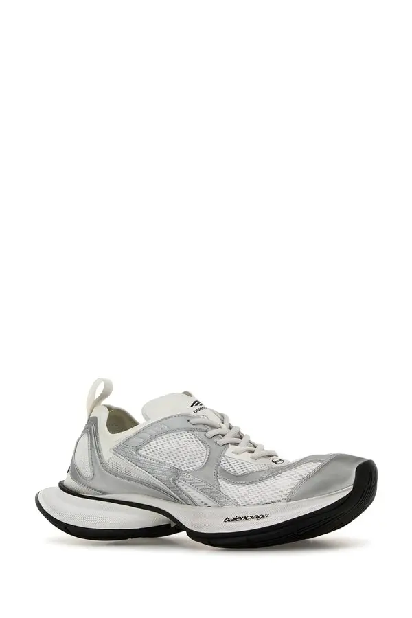 Balenciaga Mesh And Rubber Circuit Sneakers