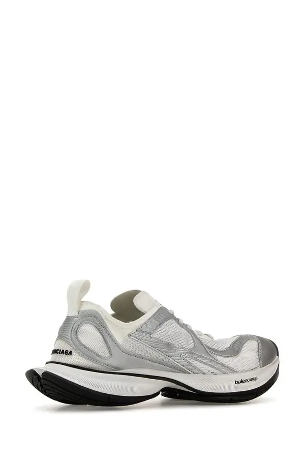 Balenciaga Mesh And Rubber Circuit Sneakers - White