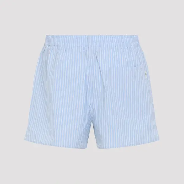 AMI Paris Elasticated Shorts - Blue