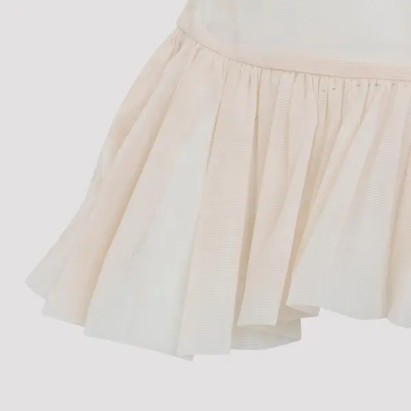 Simone Rocha Sheer Ballet Peplum Top - Multicolor
