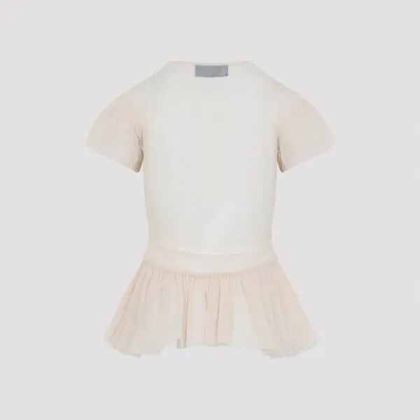 Simone Rocha Sheer Ballet Peplum Top