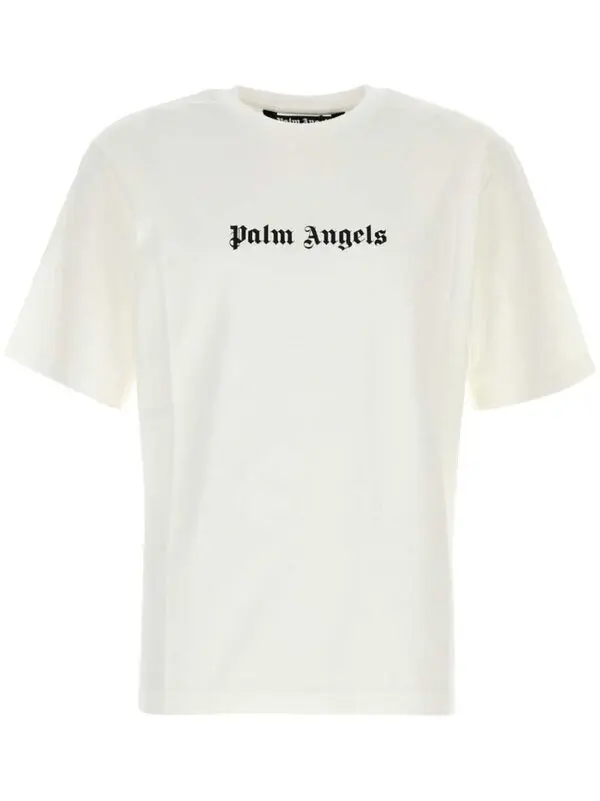Palm Angels Classic Logo Cotton T-shirt - Multicolor