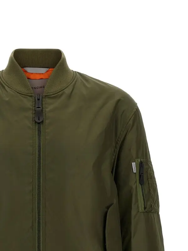 Balenciaga Technical Fabric Bomber Jacket