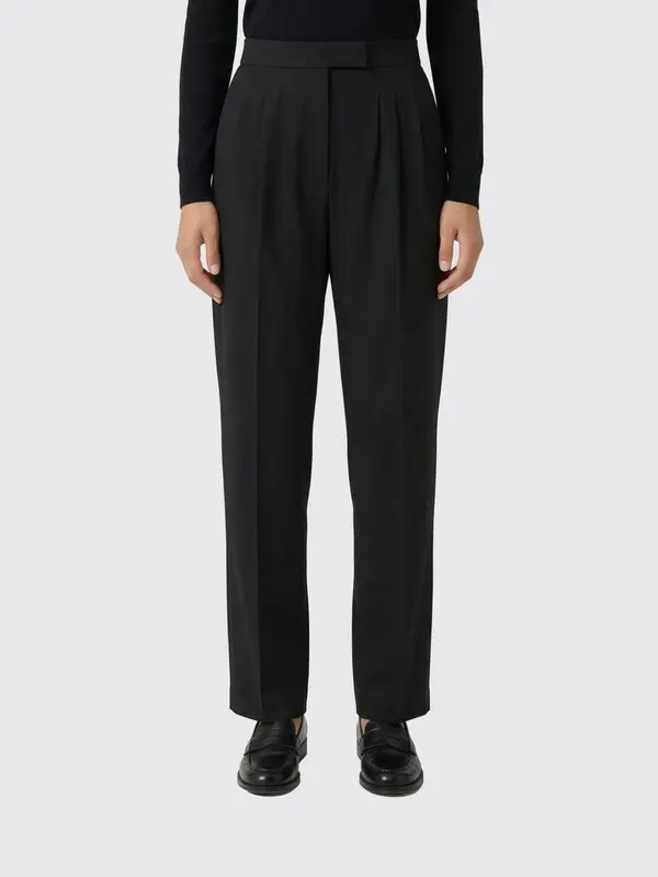 Saint Laurent Silk Tailored Trousers