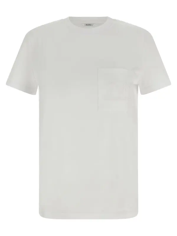 Max Mara Papaya Cotton T-shirt - White