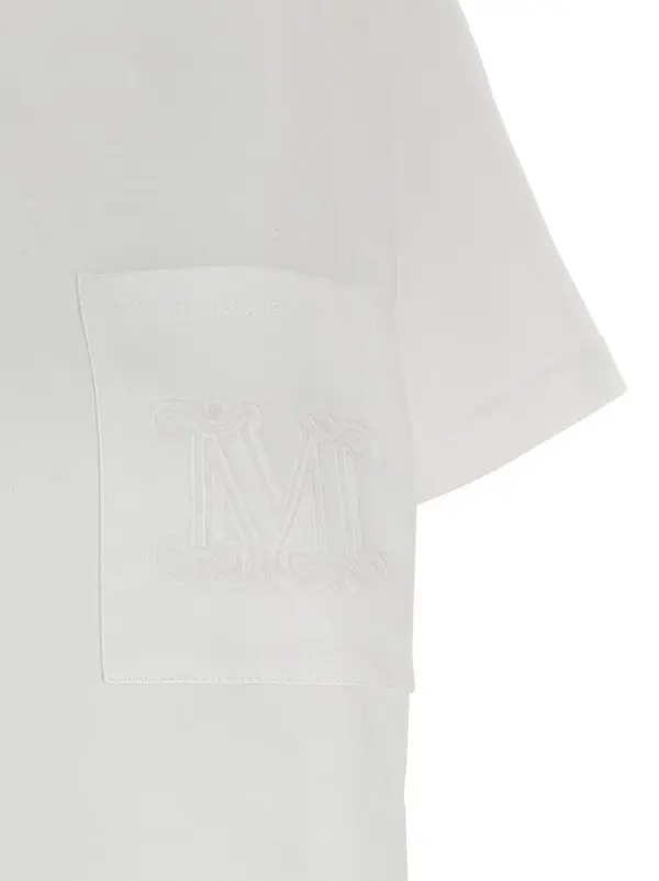 Max Mara Papaya Cotton T-shirt - White