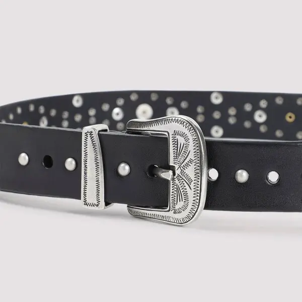 GOLDEN GOOSE Studded Belt
