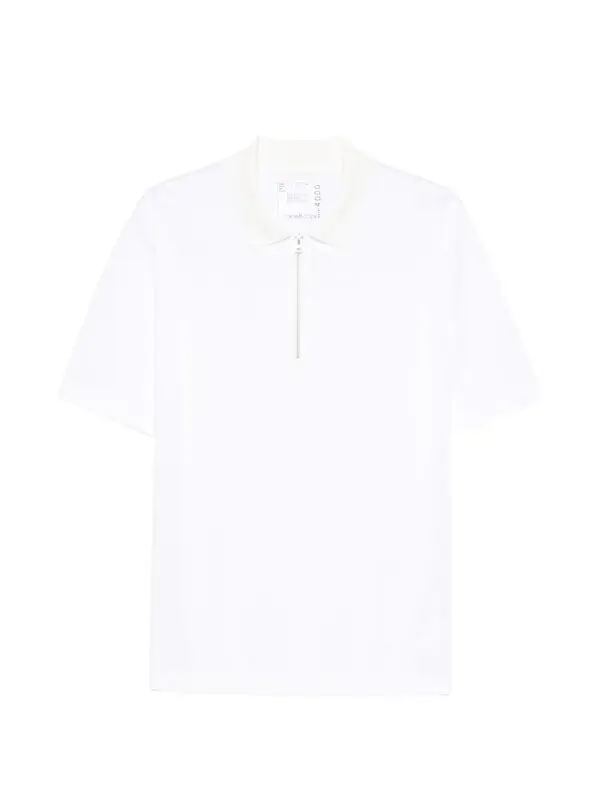 Sacai Cotton Polo Shirt - Multicolor