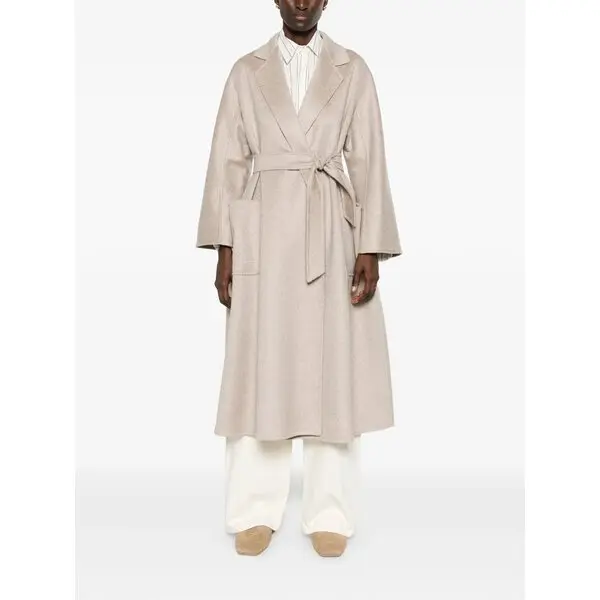 Max Mara Neutrals Coats Single Breasted Coats